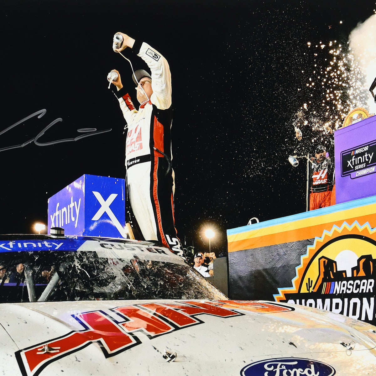 Cole Custer Autographed 11x14 Photo with COA – NASCAR Memorabilia – Pristine Marketplace