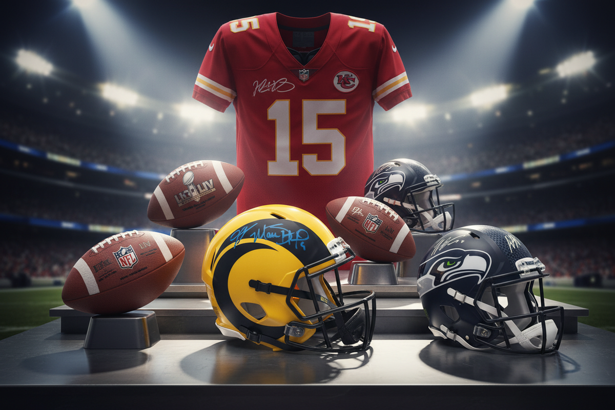 Best Signed NFL Memorabilia from the 2025 Season | Pristine Marketplace