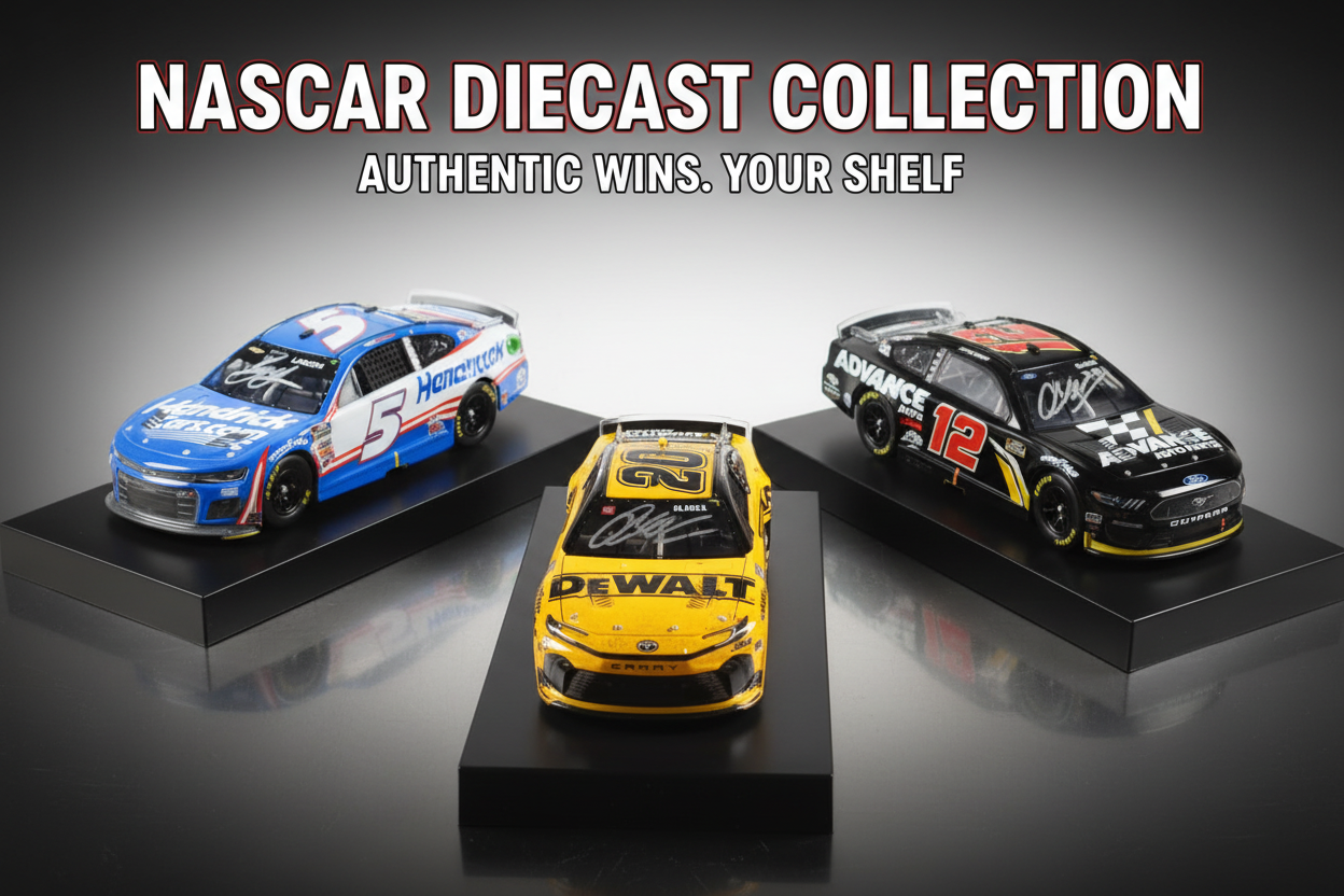 NASCAR Diecast Collecting Guide: Raced Versions vs Standard | Pristine ...