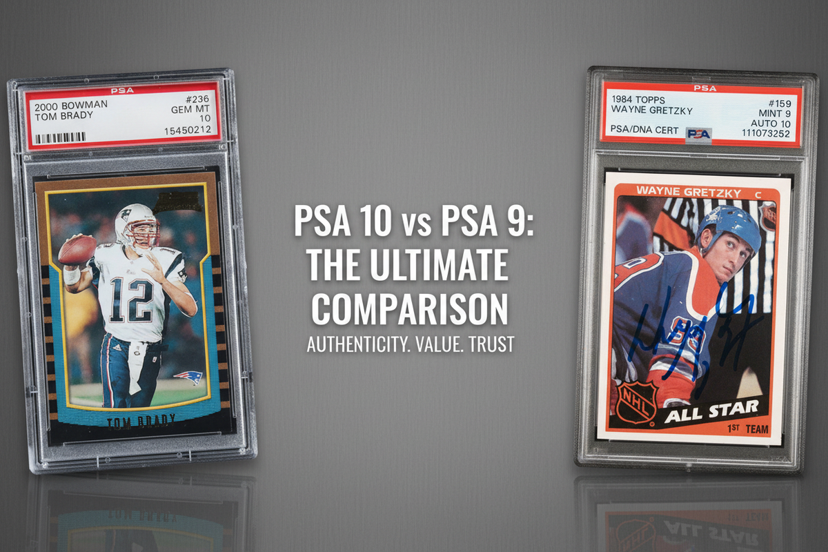 PSA 10 vs PSA 9 Sports Cards: Grading Guide for Collectors | Pristine ...