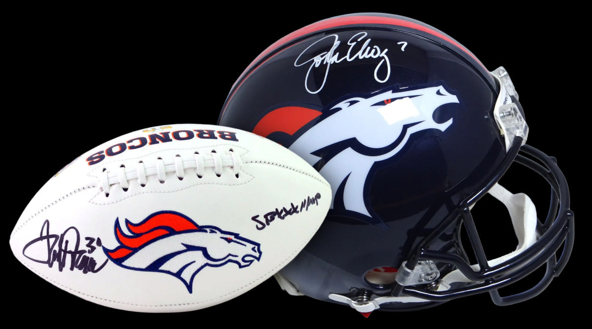 Denver Broncos Memorabilia, Autographed Denver Broncos Collectibles ...