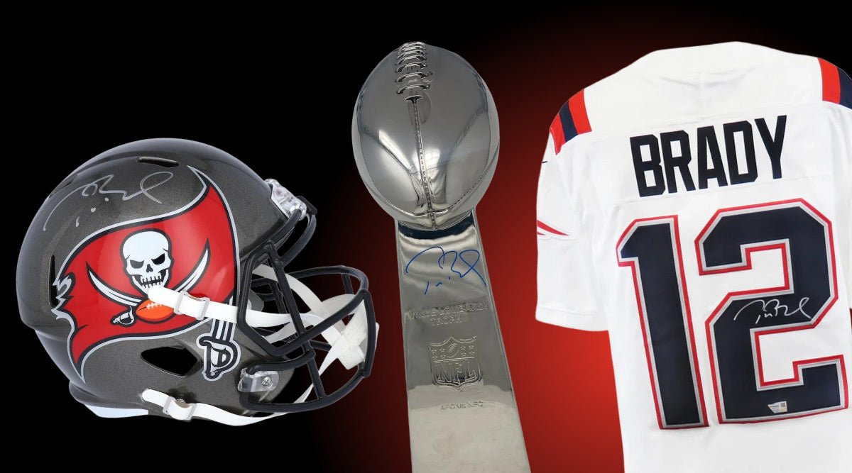 Tom Brady Memorabilia, Tom Brady Collectibles, NFL Tom Brady Signed ...