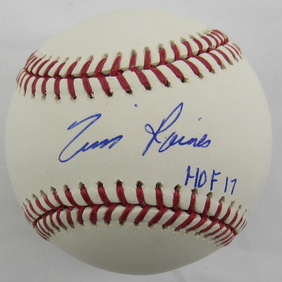 Tim Raines Signed Auto Rawlings w/ HOF Inscription Baseball JSA CF4234 ...