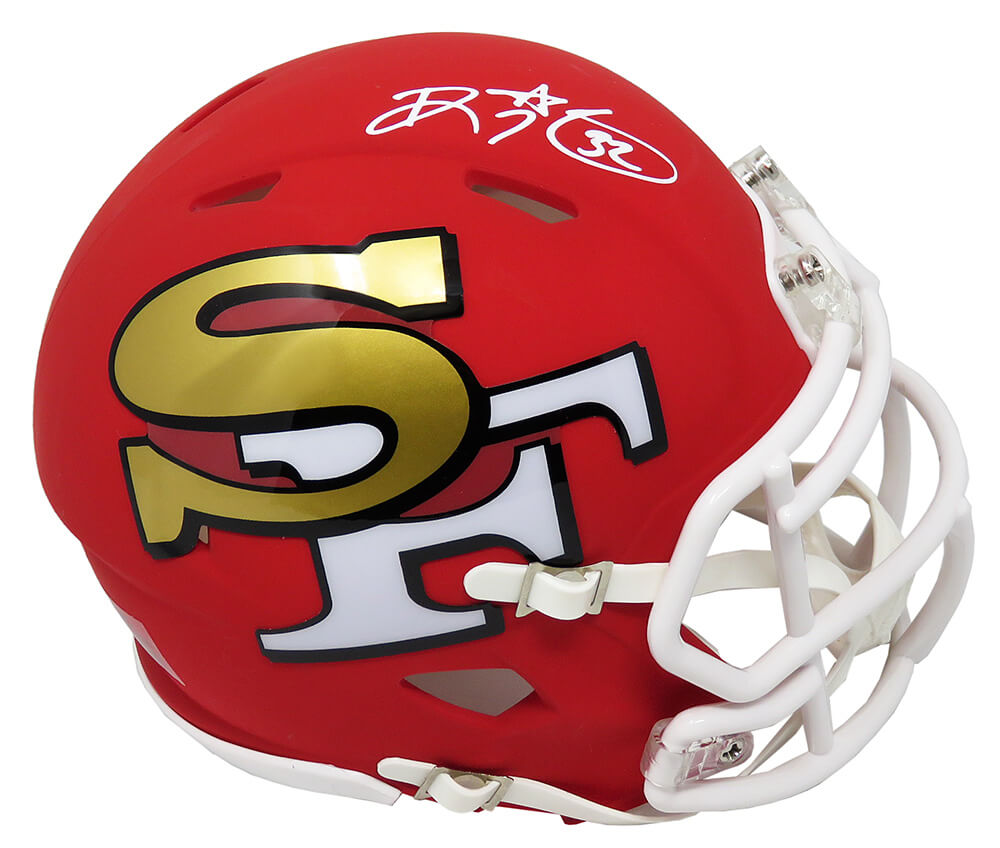 Ricky Watters Signed San Francisco 49ers AMP Alternate Riddell Speed M ...