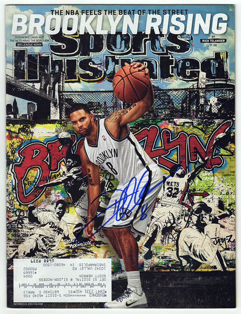 Deron Williams Signed Memorabilia: 2012 Nets SI Cover – Pristine ...