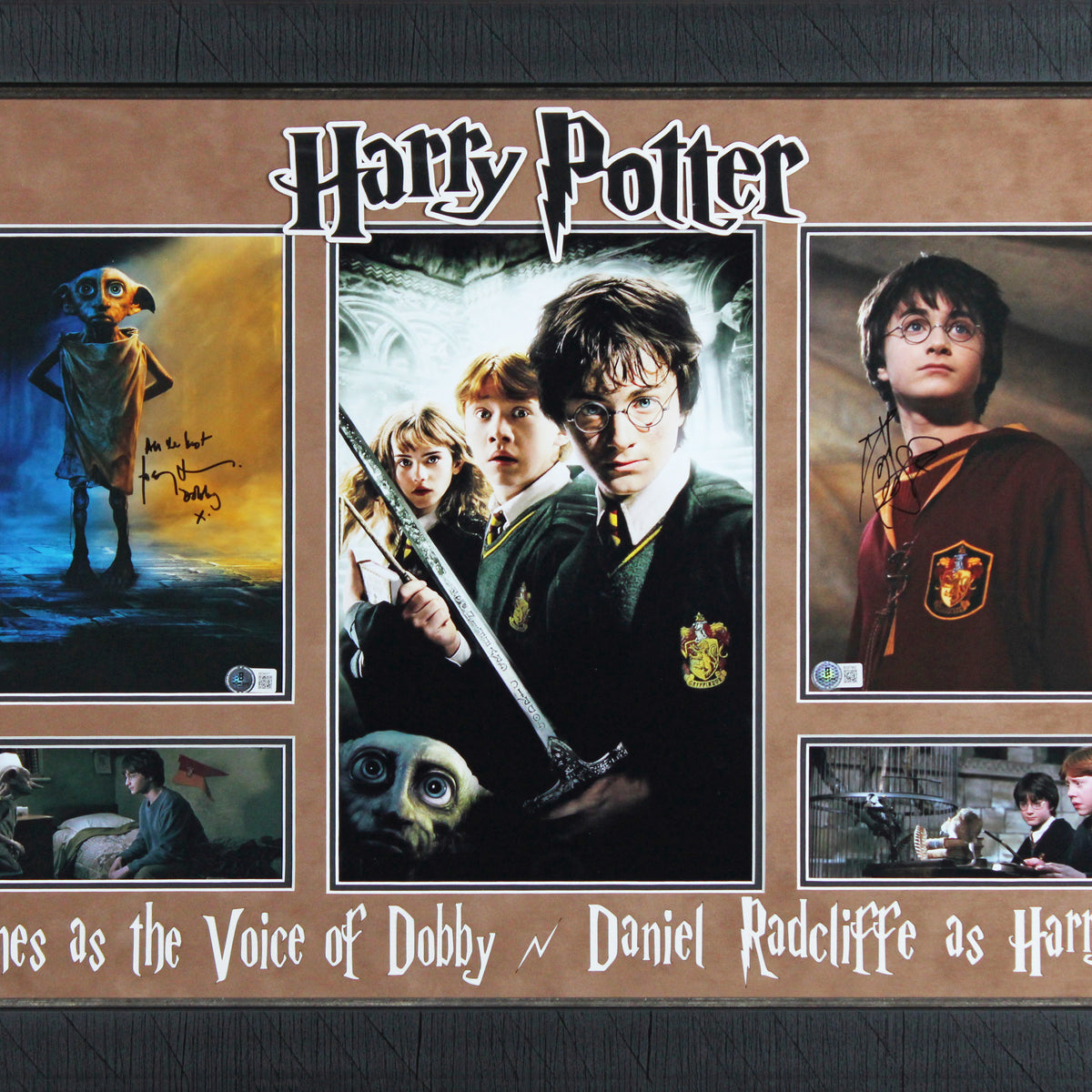 Daniel Radcliffe & Toby Jones Signed Memorabilia – Pristine Marketplace