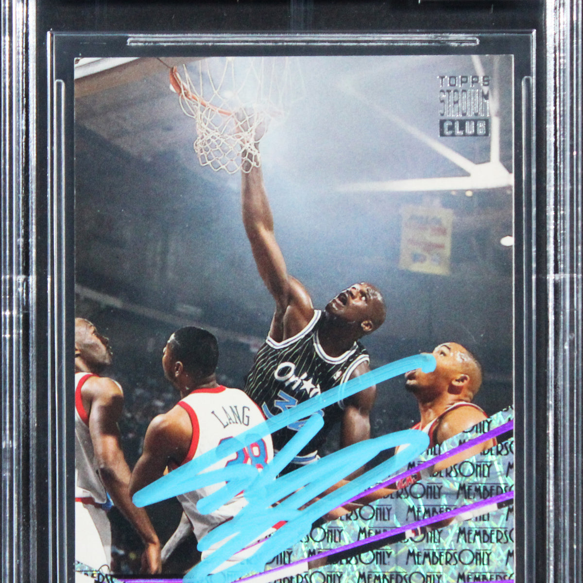 Shaquille O'Neal Signed 1994 Stadium Club Members Only #1 Card Auto 10 ...